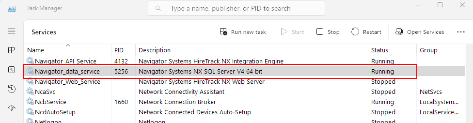 Creating a Sandbox Database for Running a Beta or Testing – Navigator ...